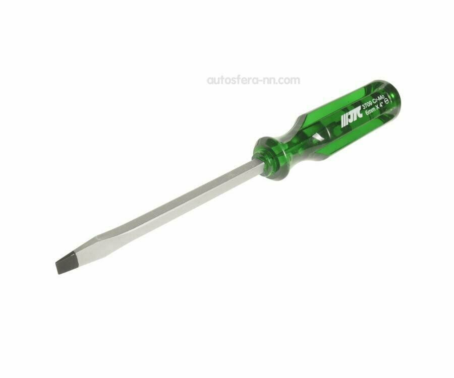 JTC JTC3709 Отвертка шлицевая 4inch х 6 мм, SL.