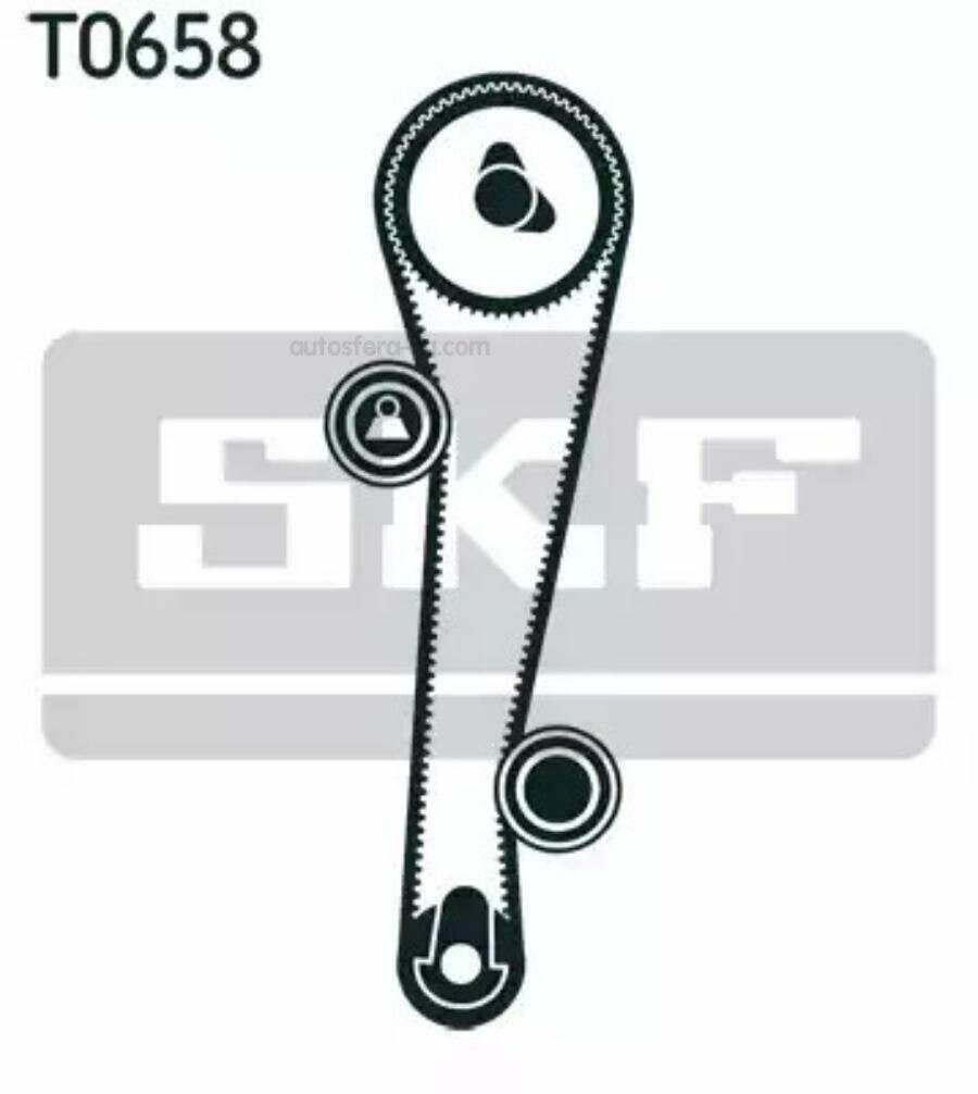 SKF VKMA95655 Ремкомплект ГРМ HYUNDAI Elantra III/Coupe/Matrix 1,6/1,8L SKF VKMA 95655