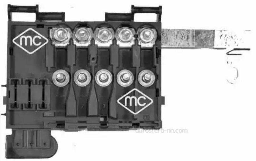 METALCAUCHO 03888 Корпус предохранителя audi a3 01-03/seat leon/toledo 99-06/ vw golf 99-02