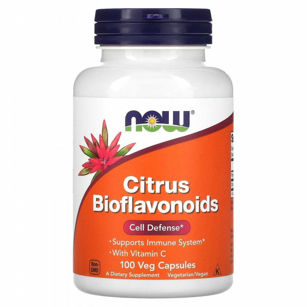 NOW Citrus Bioflavonoids 100 капсул