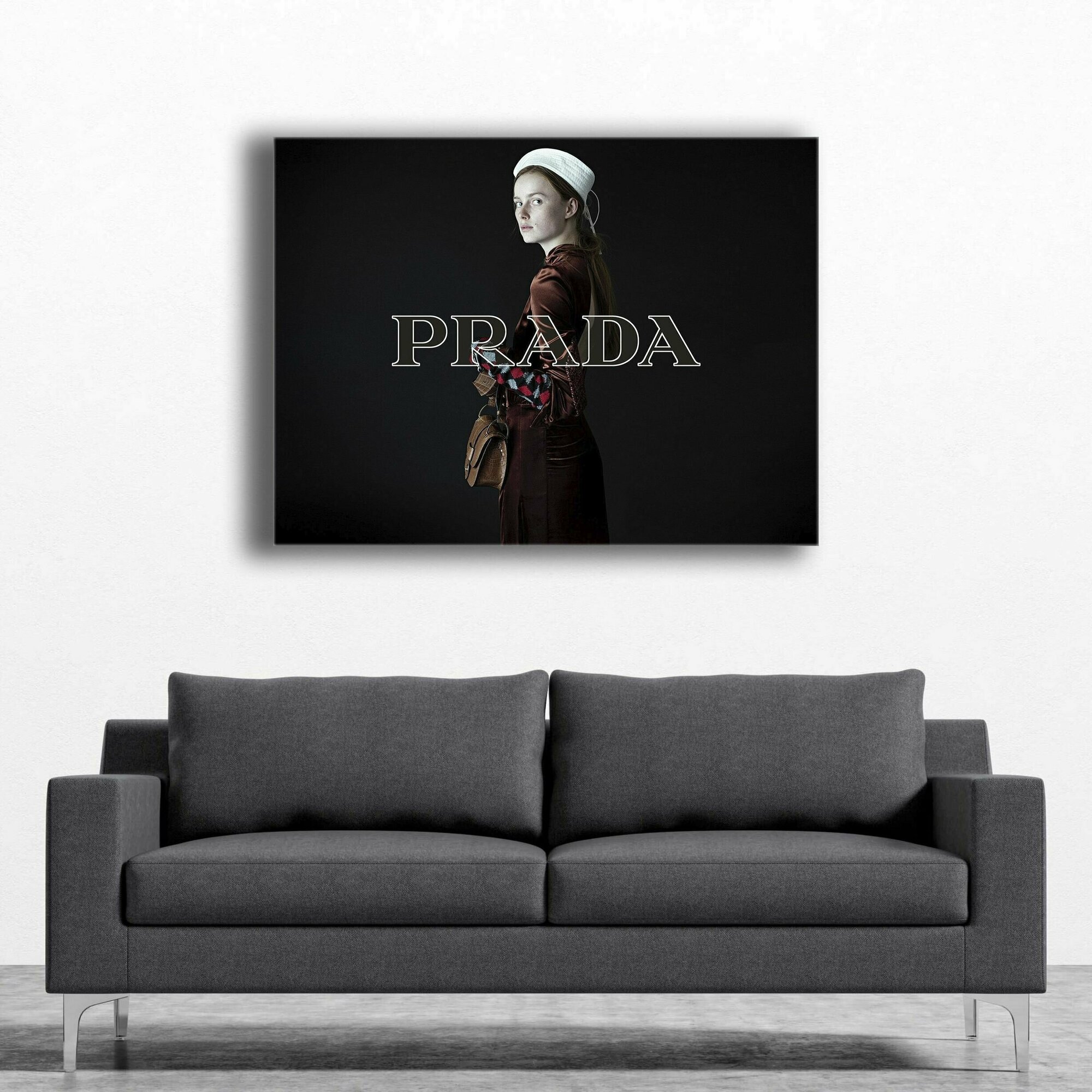 Интерьерная картина на холсте / Бренды / Prada 30*40