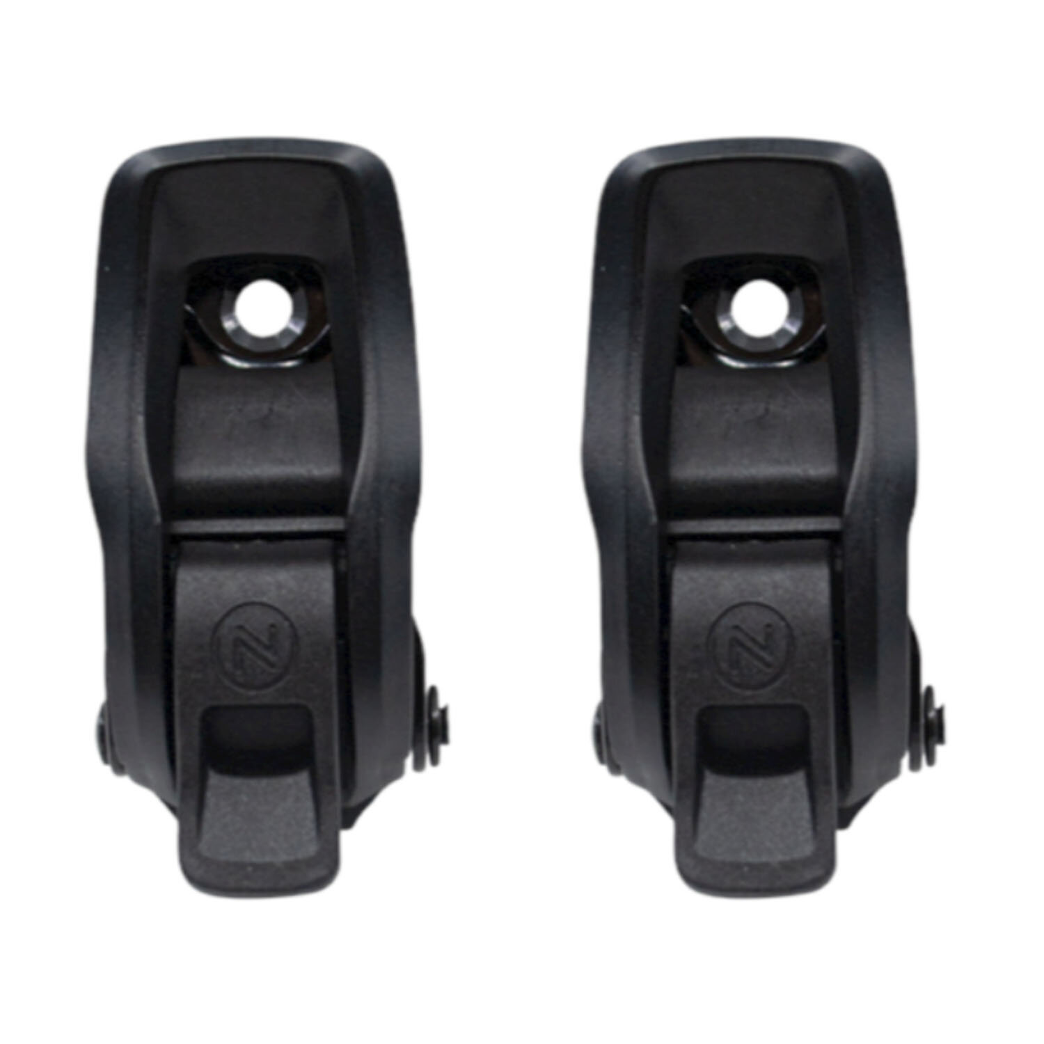 Набор верхняя и нижняя бакля NIDECKER Alu Axion-Buckles Set Black