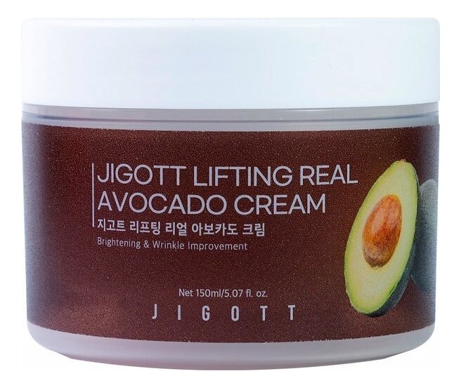 Крем-лифтинг с маслом авокадо Jigott Lifting Real Avocado Cream (150 мл)