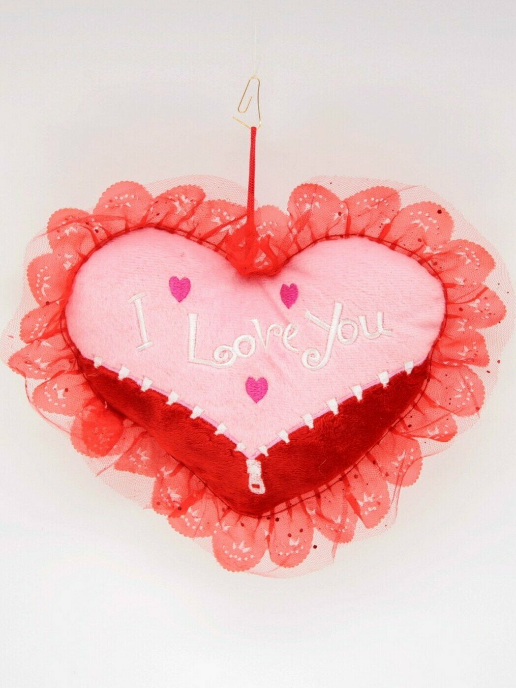 Мягкая игрушка Сердце плюшевое 30 см.