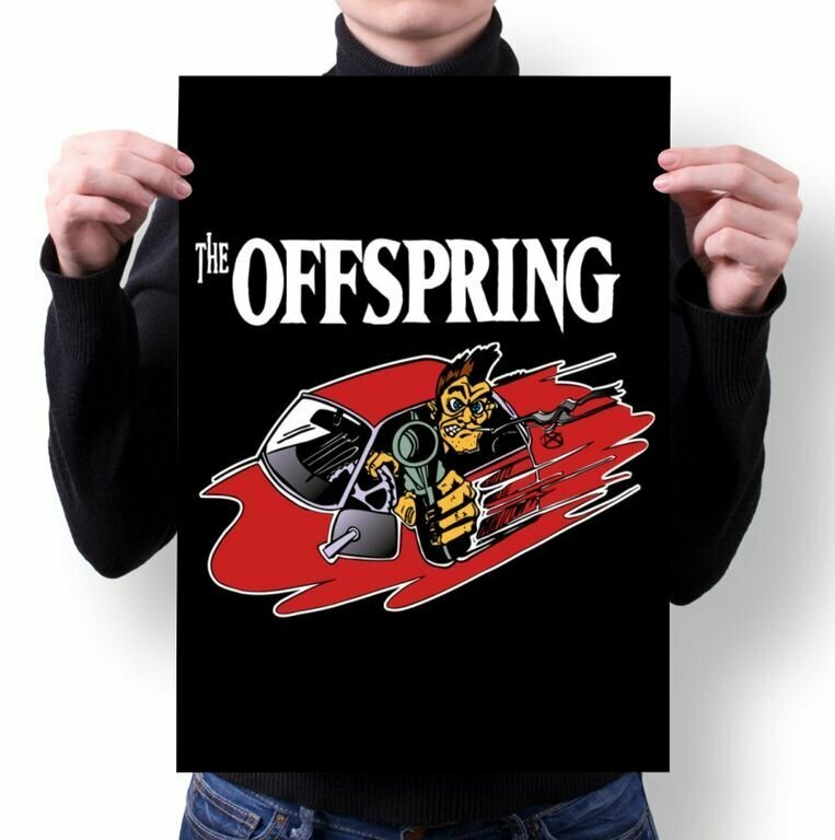 Плакат А1 принт Offspring, Оффспринг №9