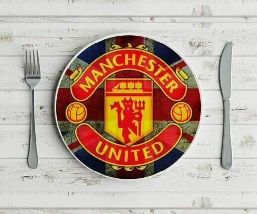 Тарелка Manchester United, Манчестер Юнайтед №9