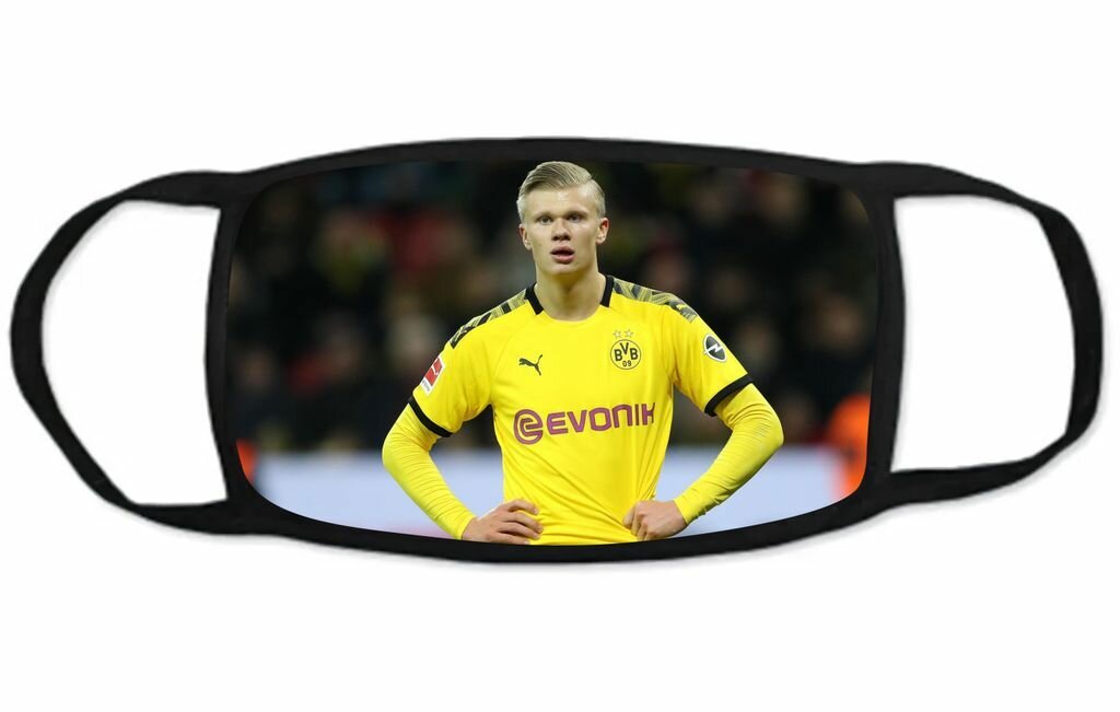 Маска на лицо Эрлинг Холанн, Erling Haaland №5