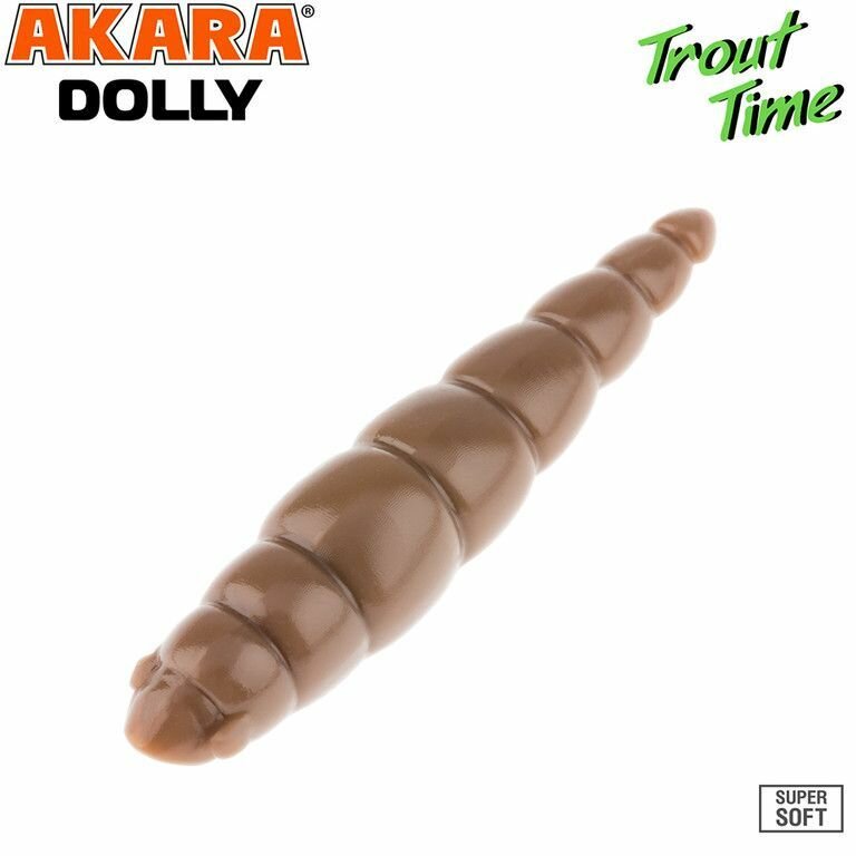 Силиконовая приманка Akara Trout time DOLLY 1.8 Cheese 458 (10 шт.)
