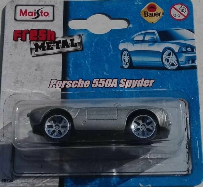 Модель автомобиля Porche 550A spyder 7 см