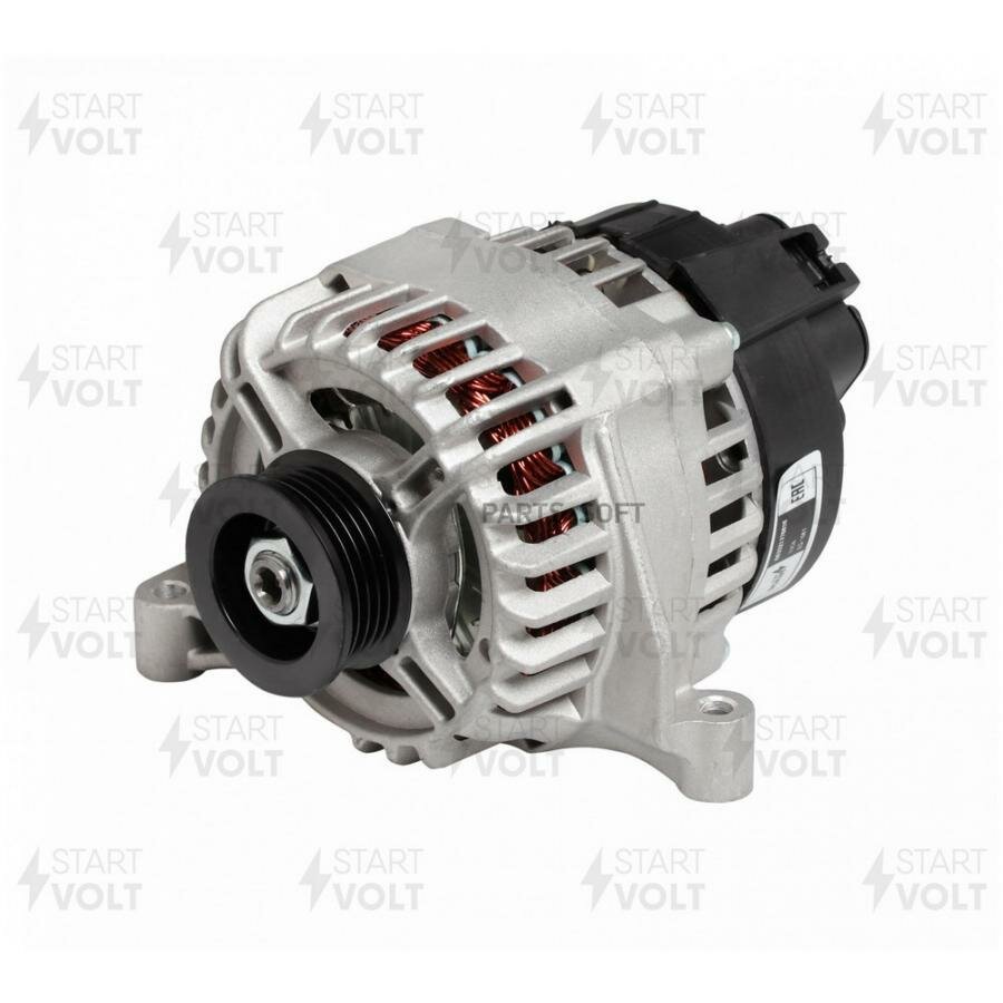 STARTVOLT LG 1661 Генератор FIAT 500 07-/BRAVO 1.2/1.4 105A