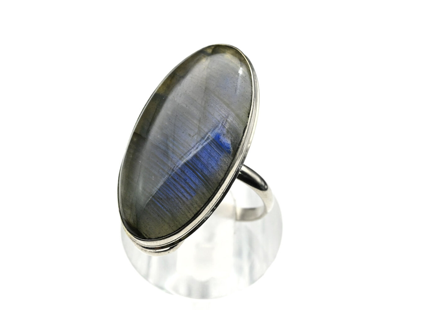 Кольцо, лабрадорит