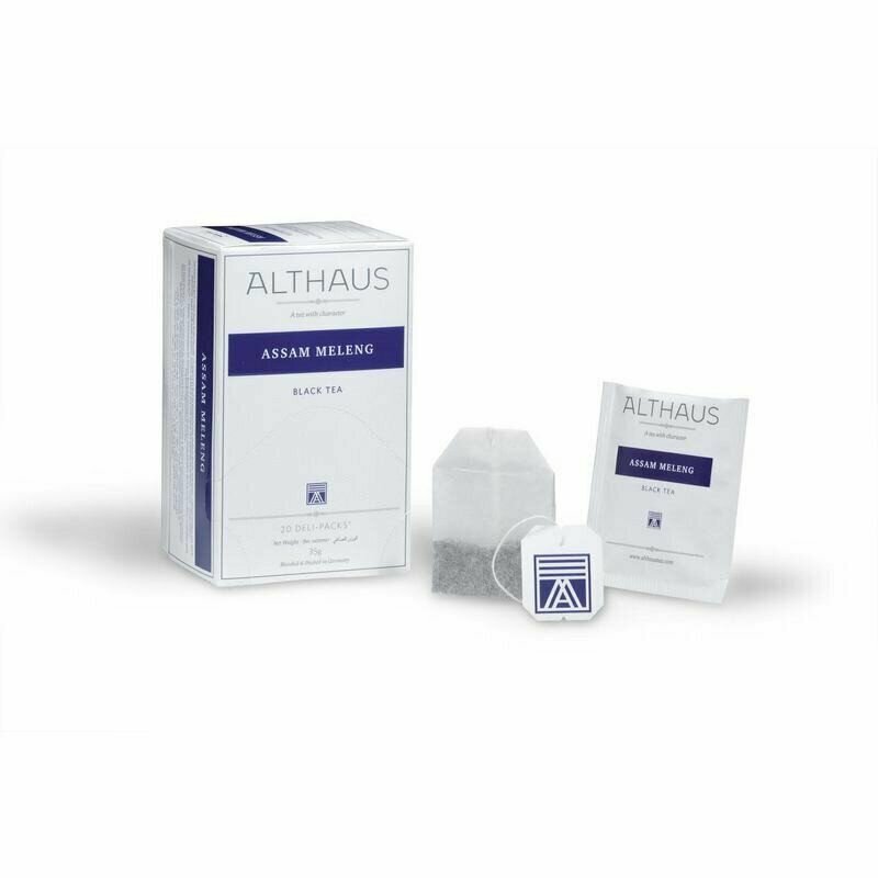 Althaus Чай в пакетиках Deli Packs Assam Meleng, 20 пакетиков