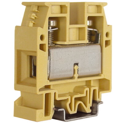 Клемма винтовая 50мм. кв бежевая термостойкая CBD50 (ZCB710)