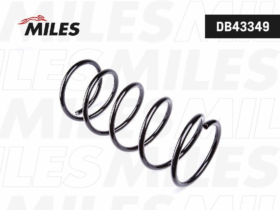 Пружина подвески PEUGEOT 206 98- передняя, MILES DB43349