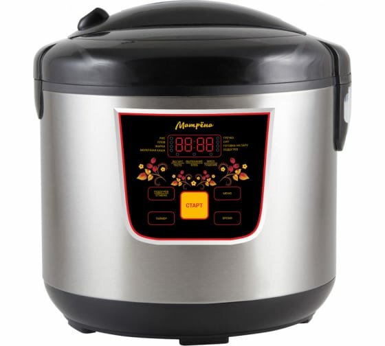 Мультиварка матрёна MA-011 черный/нерж