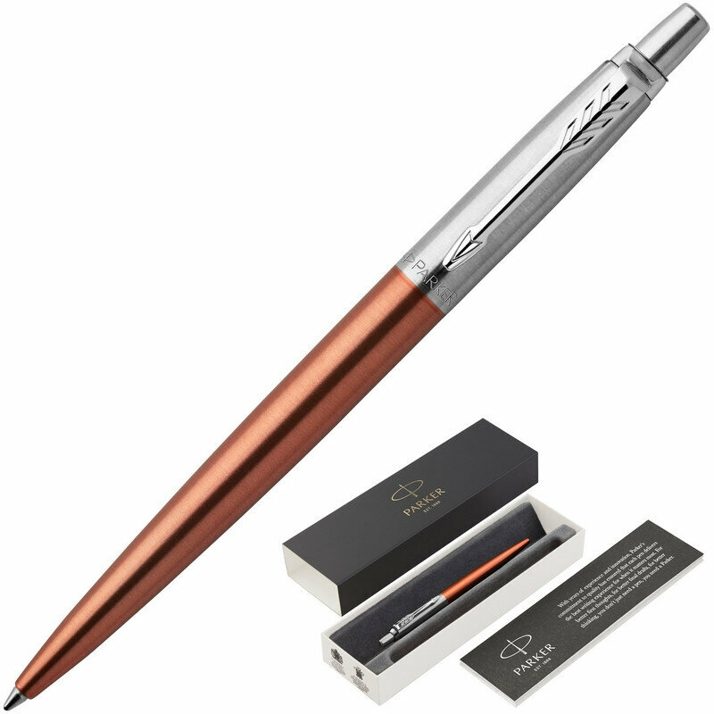 Ручка шариковая PARKER Jotter Chelsea Orange CT синий 1953189 Франция, 718616