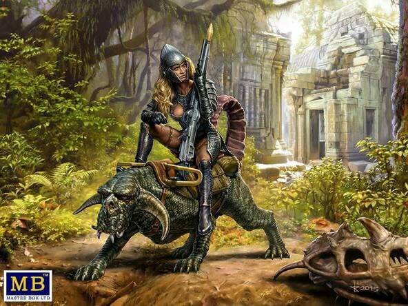 Фигуры, серия "Мир фэнтези", набор №2. Масштаб 1:24