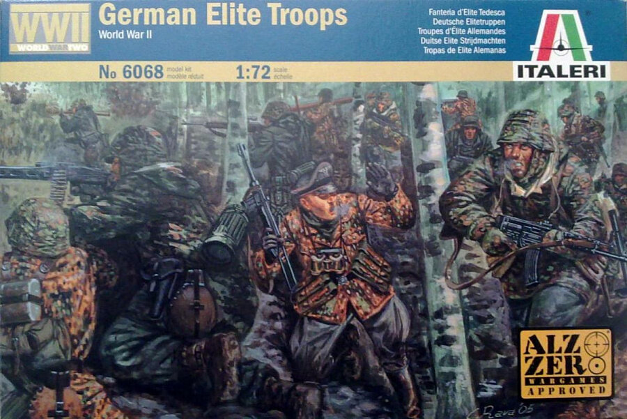 Набор фигурок 6068ИТ Солдатики German Elite Troops