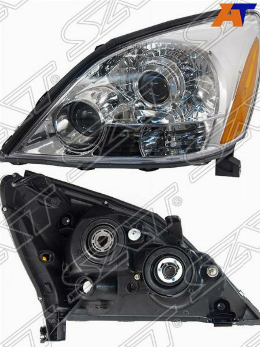 Фара Lexus GX 02-09 (Слева/ Галоген/ Ручная регулировка) SAT ST-312-1101L | цена за 1 шт