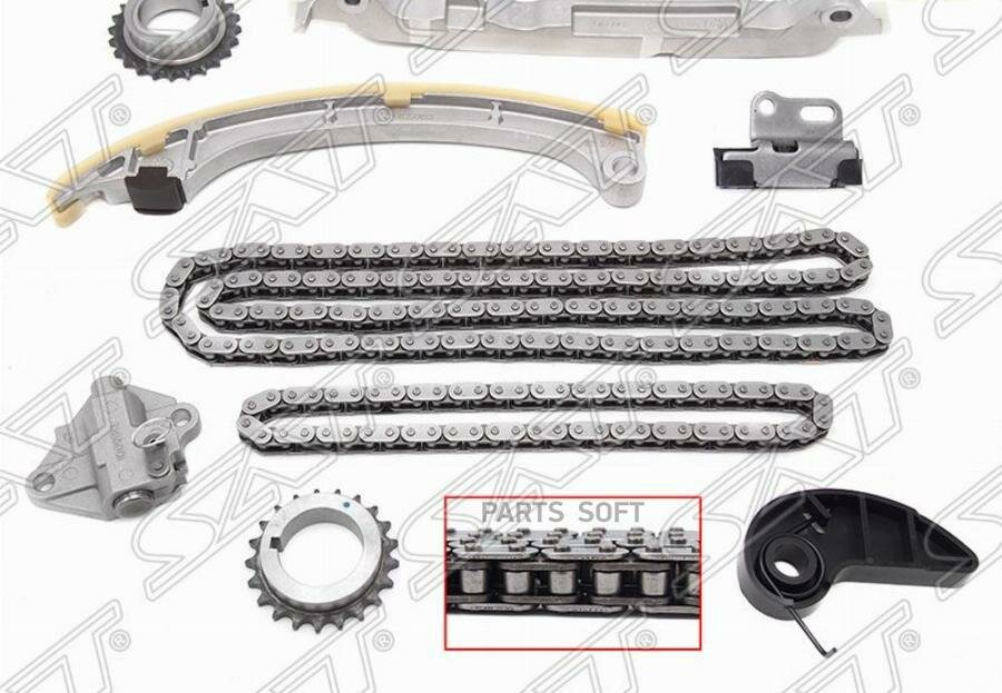Комплект замены цепи ГРМ Mazda 3 13-19 / 6 12-18 P5VPS; PEVPH; PEVPR; PEVPS SAT TK-MA CX5 | цена за 1 шт