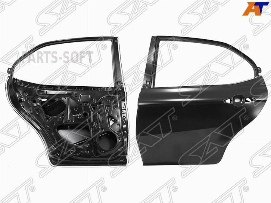 Дверь задняя Toyota Camry (XV70) 17-23 / Camry UAE/USA 17-24 (Слева) Sat арт. ST-TYL7-041-2