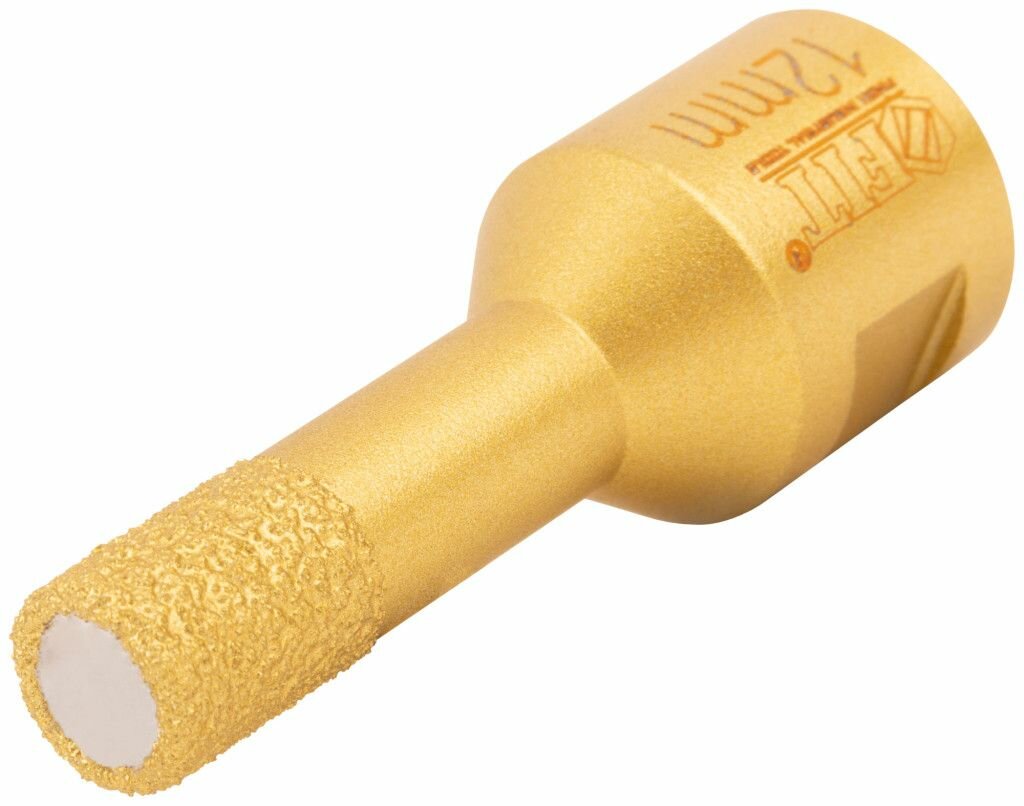 Коронка кольцевая 12х60мм алмазная для УШМ