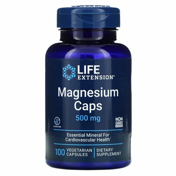 Капсулы Life Extension Magnesium Caps, 150 г, 500 мг, 100 шт.