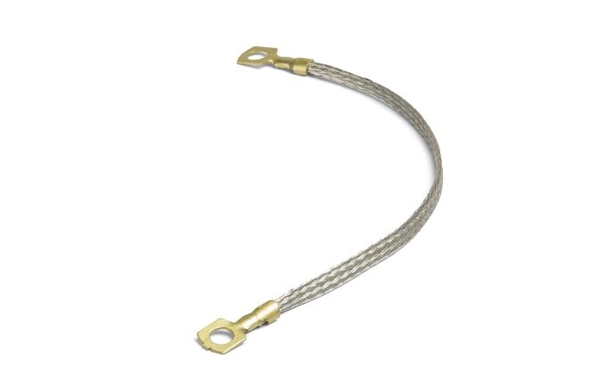 Провод заземления двигателя 250мм медная коса (Cargen) АХ-406