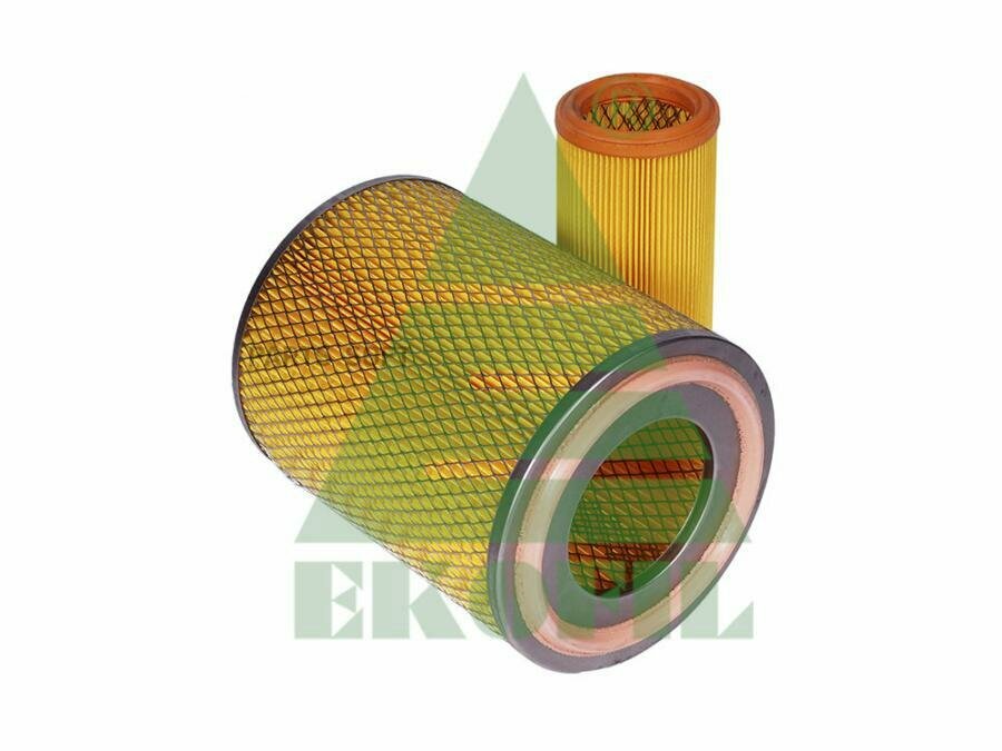 EKO118 EKOFIL Фильтр воздушный 245 ЗИЛ-5301, ДТ-75, Т-130,170, нива (к-т)(ан. ДТ75М-1109560/60-01, В4308) (Ekofil)