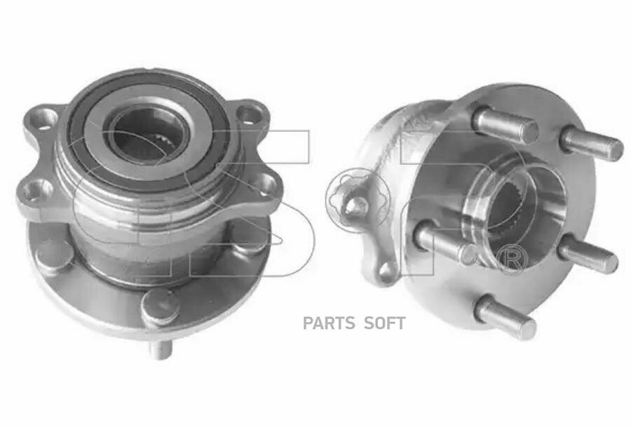 GSP 9325025 Ступица колеса в комплекте с подшипником SUBARU LEGACY IV (BL) ()