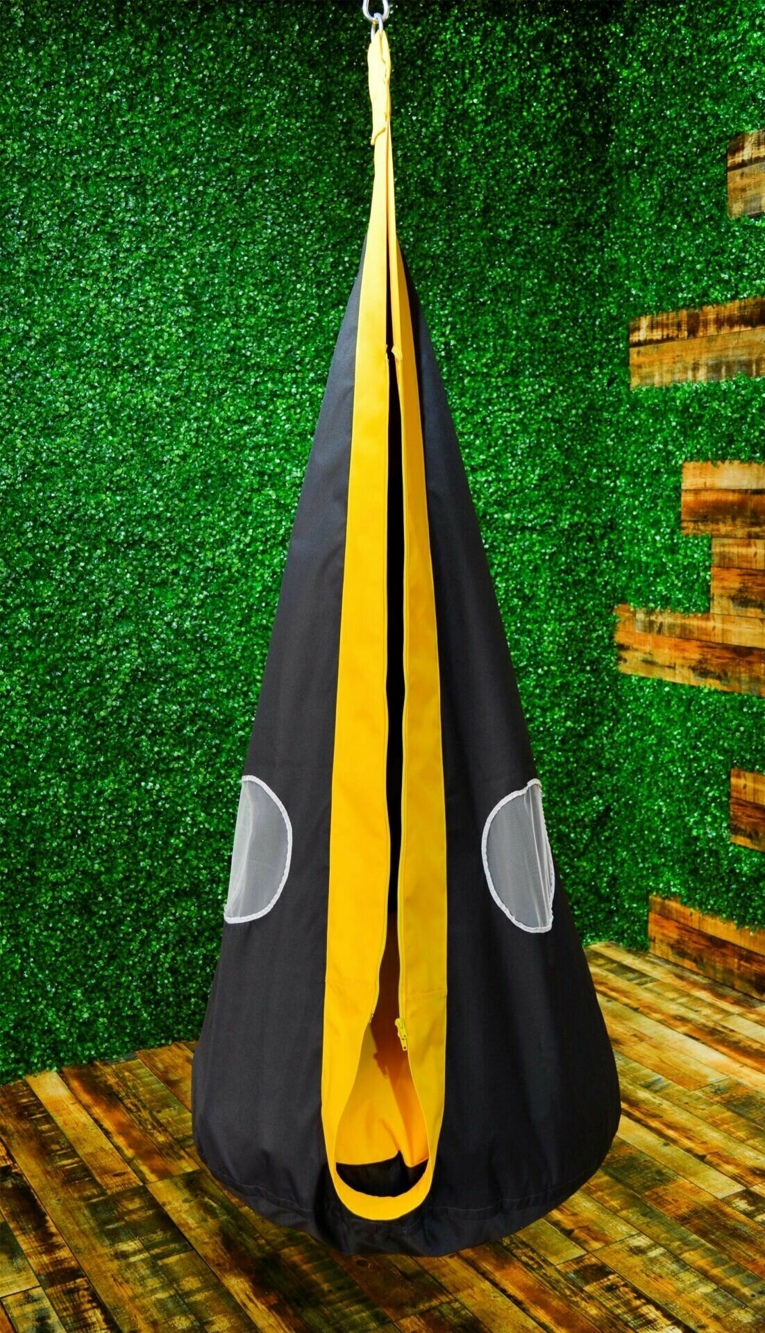 Качели-кокон Mamsi-Papsi, максимальная нагрузка 75 кг, до 9 лет