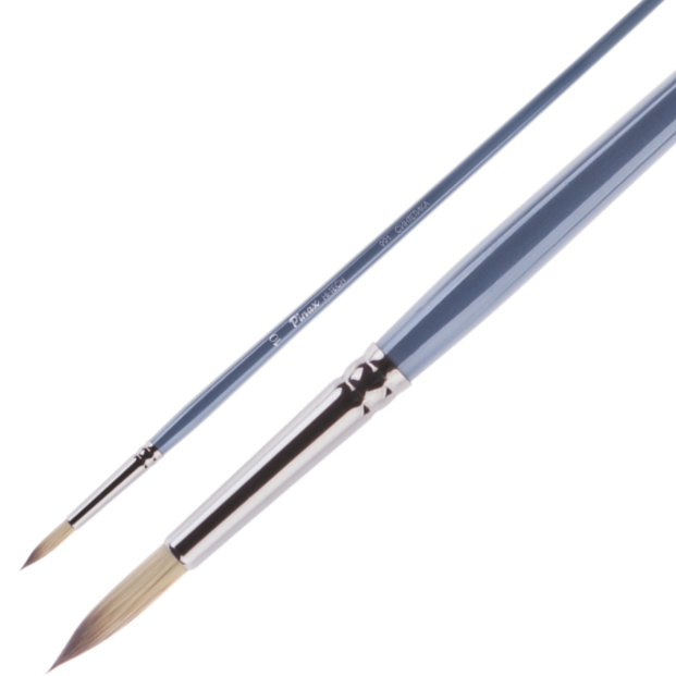Кисть Синтетика круглая №10, Hi-Tech, длинная ручка, артикул 991010