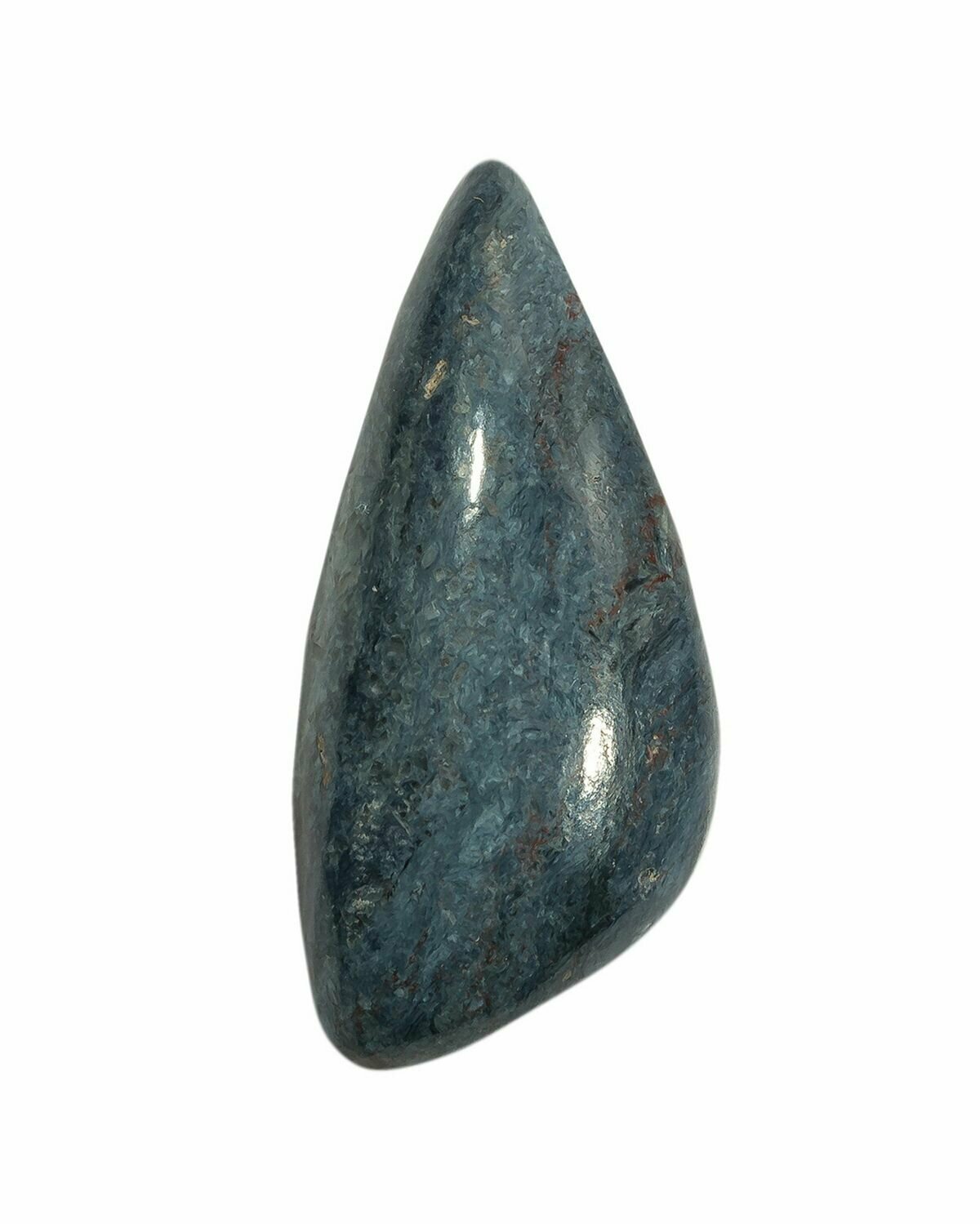 Кабошон из родусита размером 30х14х7 мм.