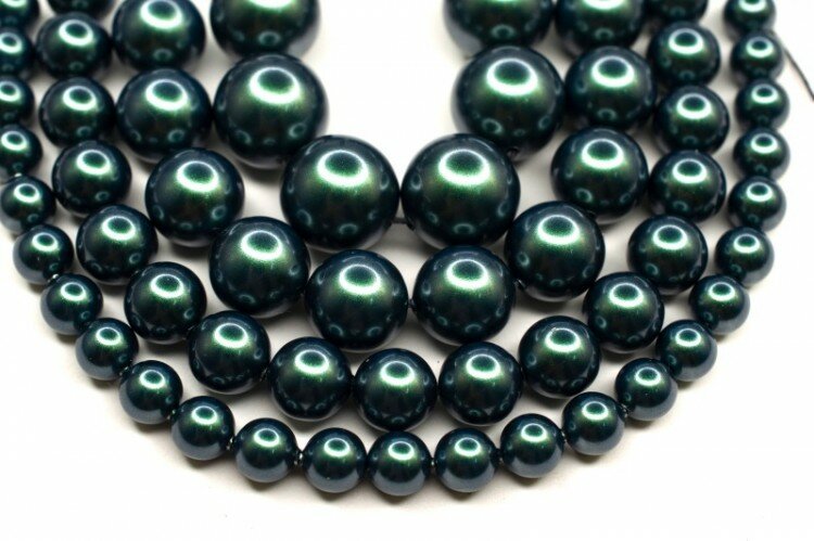 Жемчуг Swarovski 5810 #2004 12мм Crystal Iridescent Tahitian Look Pearl, 5810-12-2004, 1шт