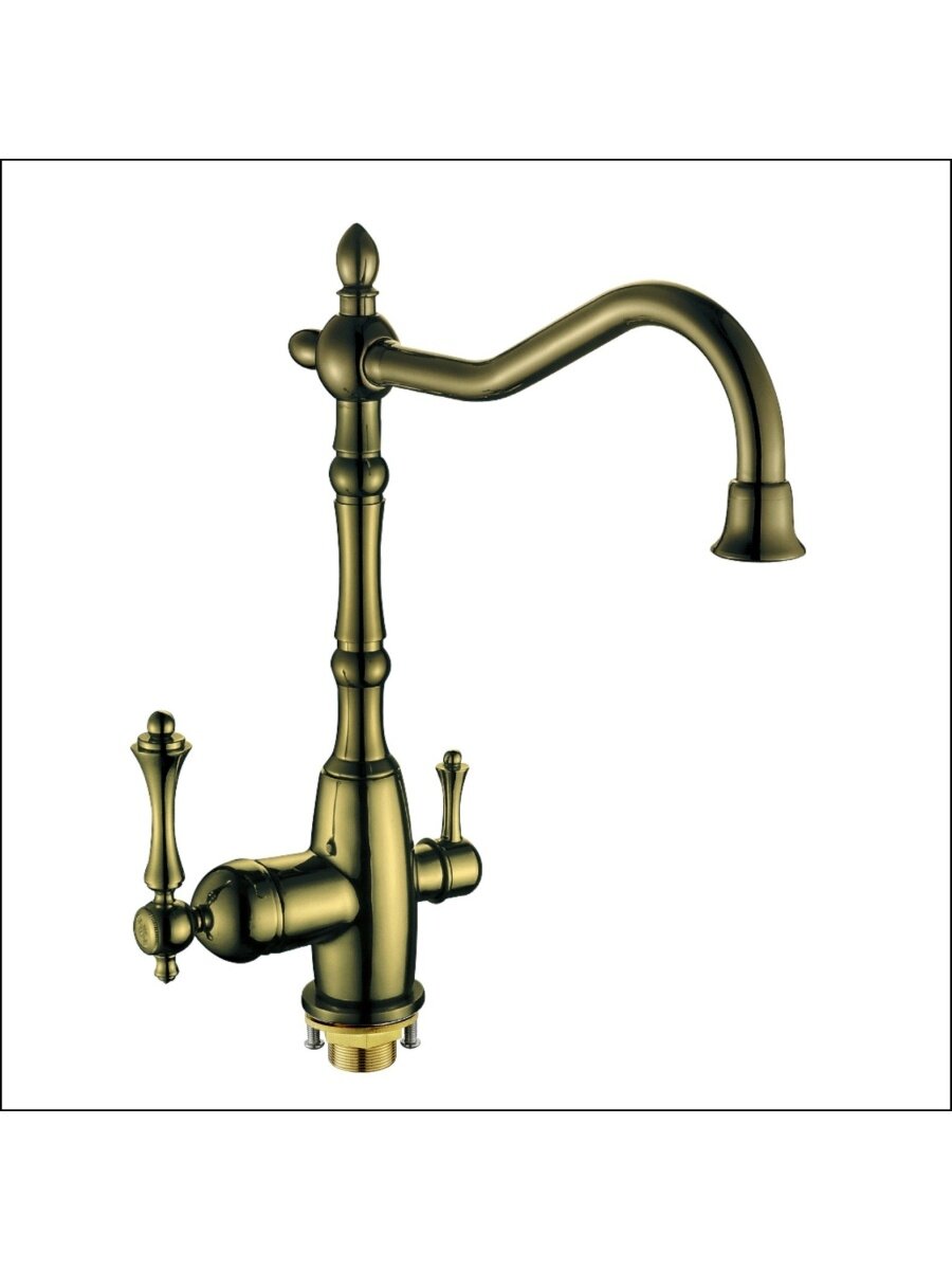 Смеситель для кухни T673BQ бронза