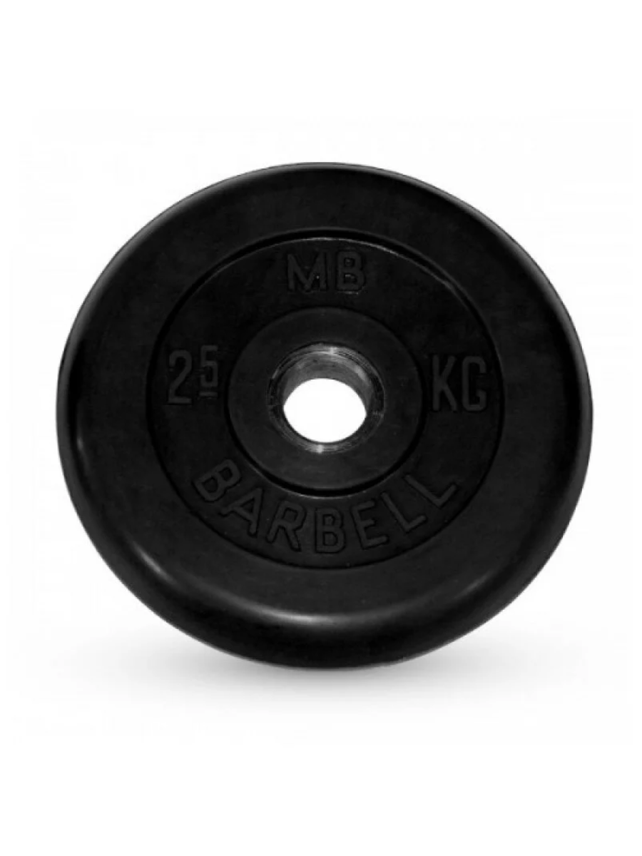 Диск MB Barbell Стандарт MB-PltB31 2.5 кг 1 шт. черный