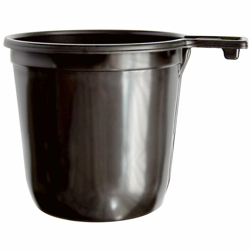 Чашки одноразовые для кофе OfficeClean 200мл, набор 50шт, бюджет, ПП, коричневые, хол/гор, 321681