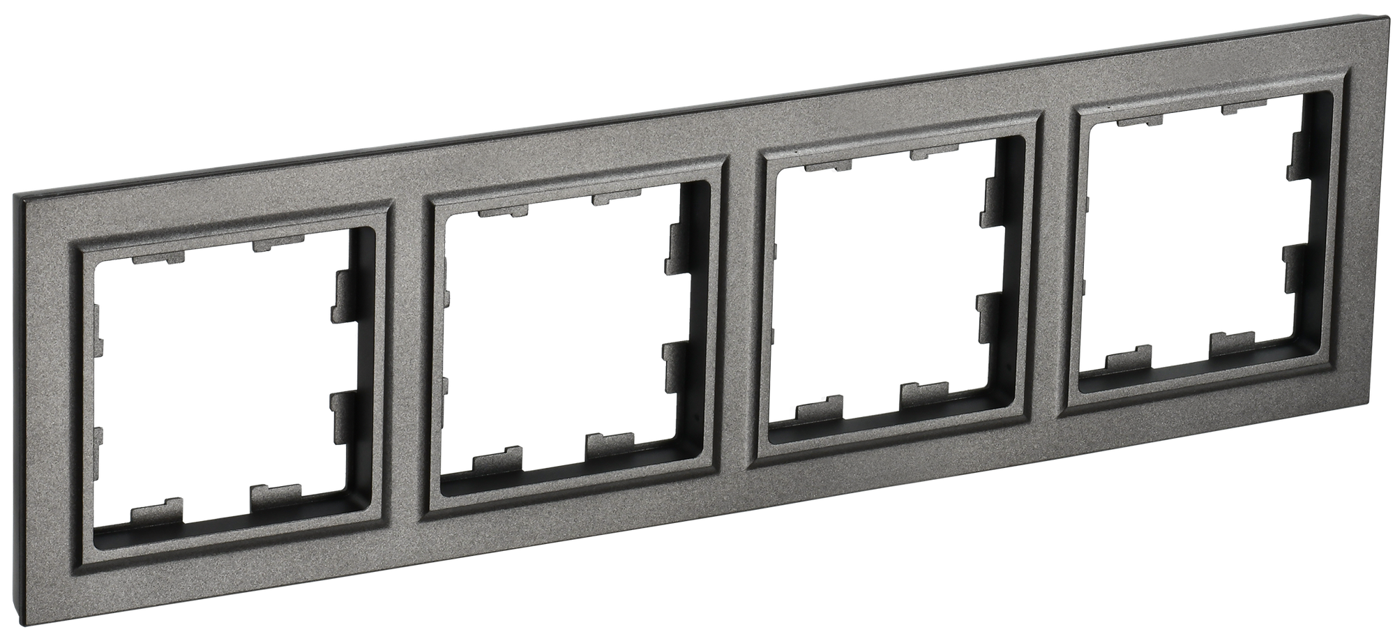 BRITE Рамка 4-местная РУ-4-БрТБ темная бронза IEK