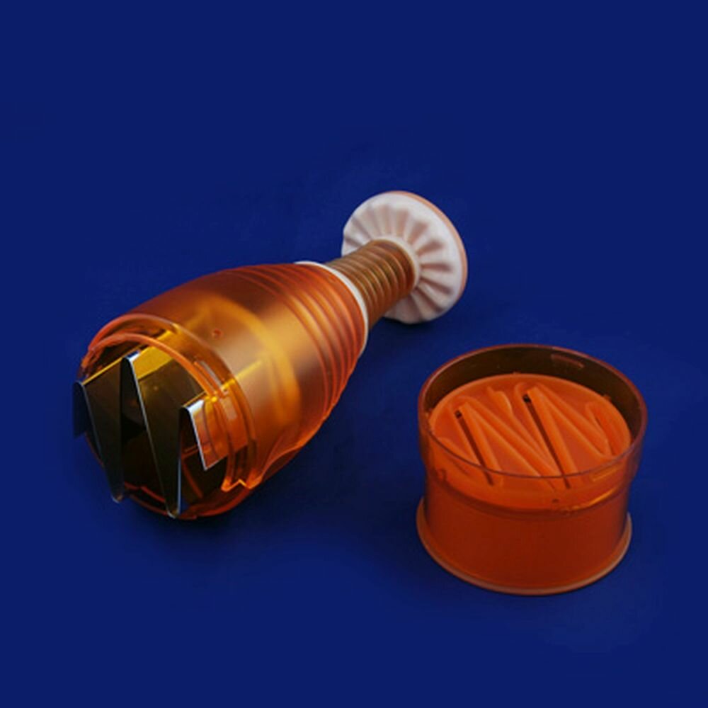 Механический измельчитель VETTA, для овощей и фруктов, пластиковый, нержавеющая сталь