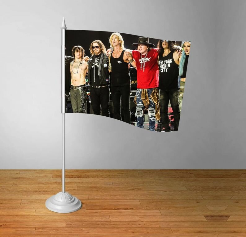 Флажок Guns N' Roses №7