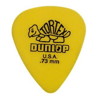 Набор медиаторов Dunlop 418P.73 Tortex Plectra, 0.73 мм, упаковка 12 шт.