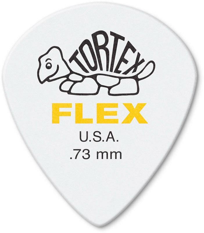 Медиатор Dunlop 466R.73 Tortex Flex Jazz III XL, 0.73 мм, 1 шт.