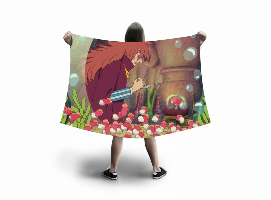 Флаг Рыбка Поньо на Утёсе №13