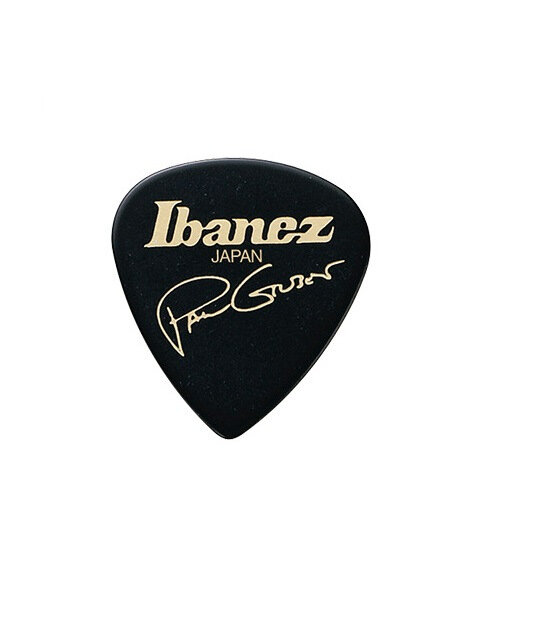 Медиатор Ibanez 1000PGBK Paul Gilbert, черный, 1 мм, 1 шт.