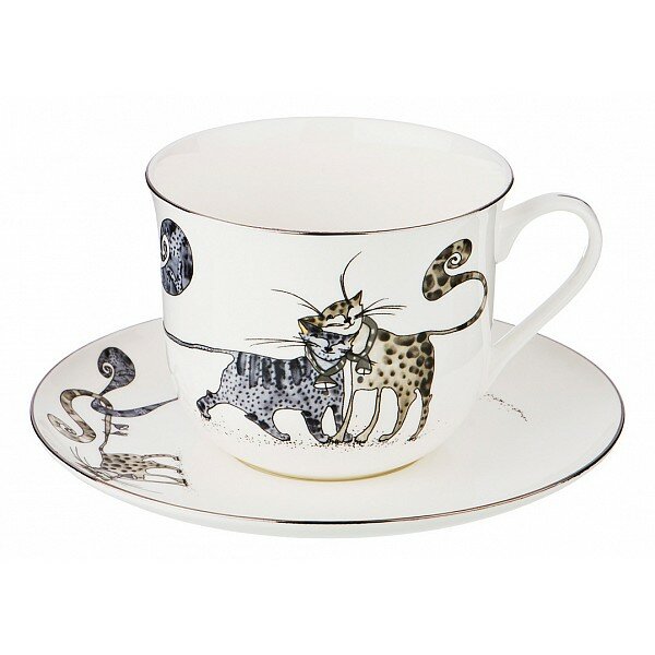 Чайная пара Lefard Котики 86-2305