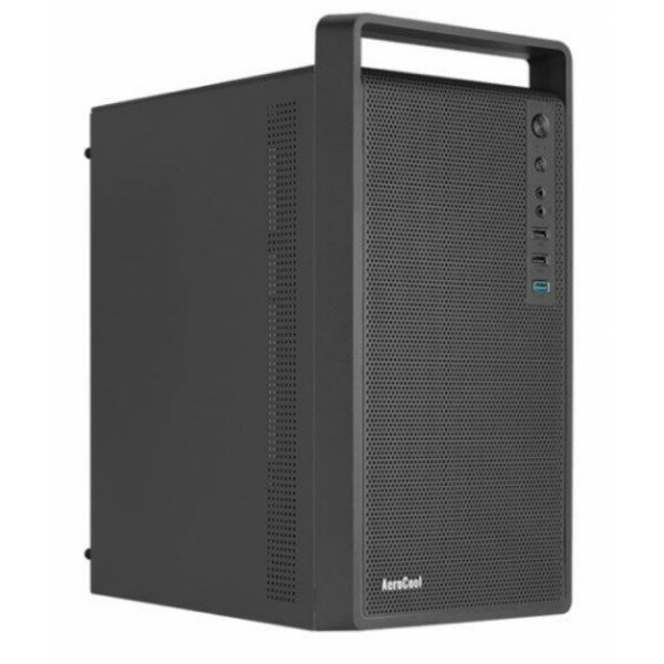 Компьютерный корпус MiniTower Aerocool/Formula CS-109-S-BK-v1 (mATX, USB3x1, USB2x2, 120мм fan, без БП) (4711099472390)