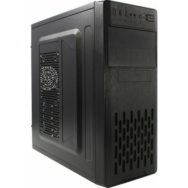 Компьютерный корпус Miditower ExeGate CP-606U-AB450 (ATX, AB450 с вент. 8см, 1хUSB/1хUSB 3.0, аудио)