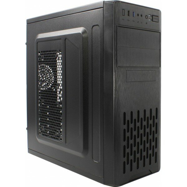 Компьютерный корпус Miditower ExeGate CP-606U-AB400 (ATX, AB400 с вент. 8см, 1хUSB/1хUSB 3.0, аудио)