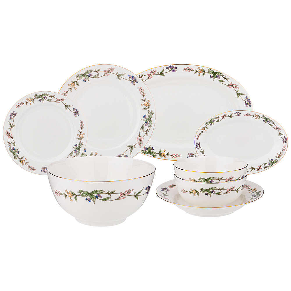 Столовый набор на 6 персон, 23 Предм. Английский Сад KSG-440-001