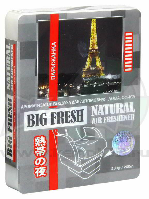 Big Fresh Ароматизатор воздуха "Парижанка" 200г. BF-189